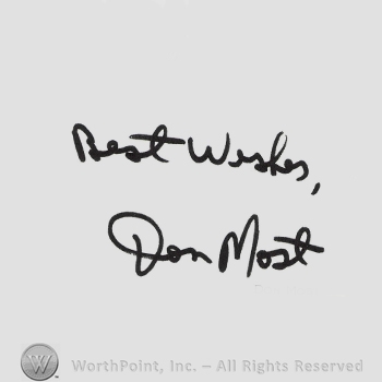 Mark with Signature: Don Most. | #563250