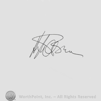 Mark with Signature: Hugh O'Brien. | #563273