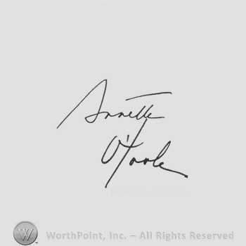 Mark with Signature: Annette O'Tolle. | #563279