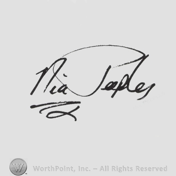 Mark with Signature: Nia Peeples. | #563299