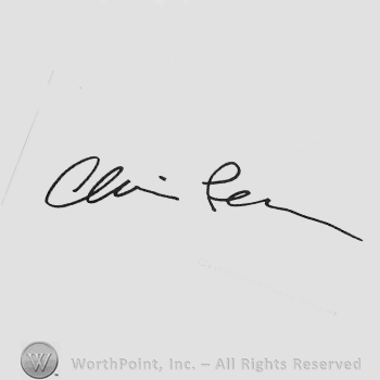 Mark with Signature: Christopher Penn. | #563302