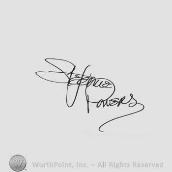 Mark with Signature: Stephanie Powers. | #563345