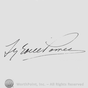 Mark with Signature: Tyrone Power. | #563346