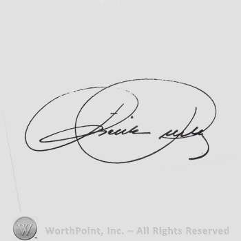 Mark with Signature: Priscilla Presley. | #563349