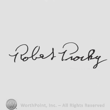 Mark with Signature: Robert Prosky. | #563356