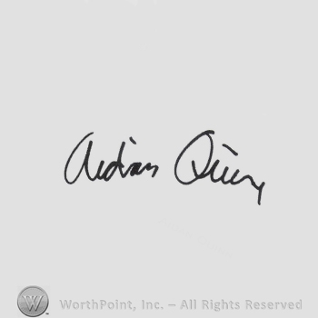 Mark with Signature: Aidan Quinn. | #563362