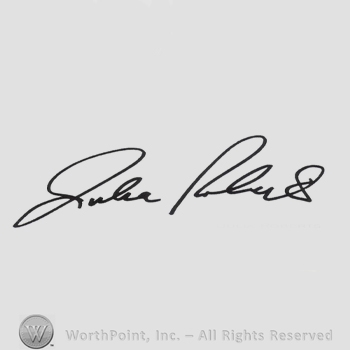 Mark with Signature: Julia Roberts. | #563402