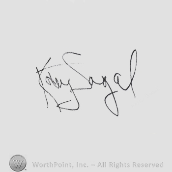 Mark with Signature: Katey Sagal. | #563430