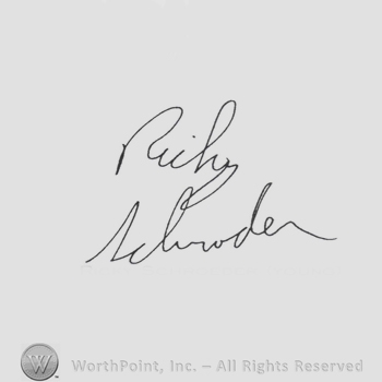 Mark with Signature: Ricky Schroeder. | #563444