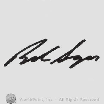 Mark with Signature: Bob Seger. | #563452