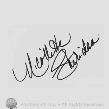Mark with Signature: Nicollette Sheridan. | #563460