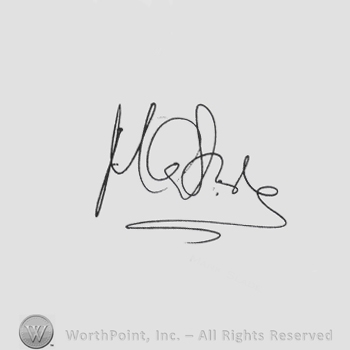 Mark with Signature: Mark Slade. | #563478