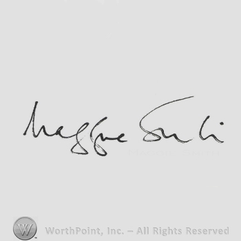 Mark with Signature: Maggie Smith. | #563483