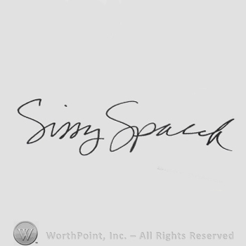 Mark with Signature: Sissy Spacek. | #563492