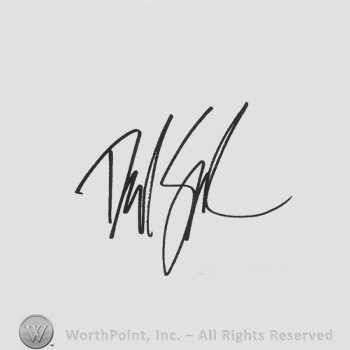 Mark with Signature: David Spade. | #563493
