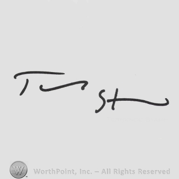 Mark with Signature: Terrence Stamp. | #563507