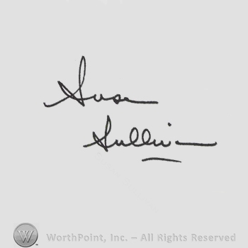 Mark with Signature: Susan Sullivan. | #563533