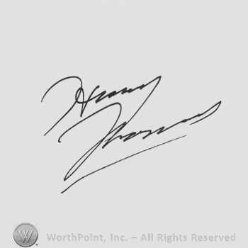 Mark with Signature: Henry Thomas. | #563556