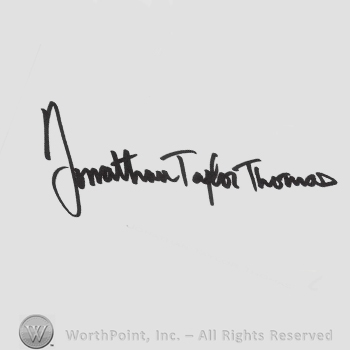 Mark with Signature: Jonathan Taylor Thomas. | #563558