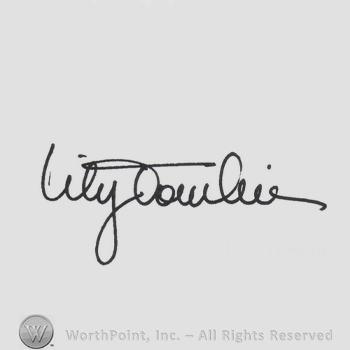 Mark with Signature: Lily Tomlin. | #563574