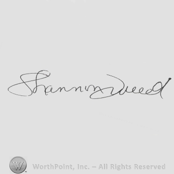 Mark with Signature: Shannon Tweed. | #563583