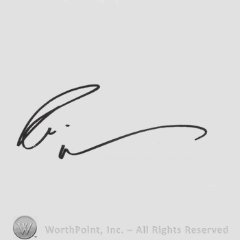 Mark with Signature: Robin Williams. | #563639