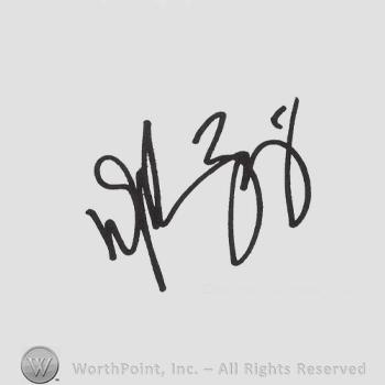 Mark with Signature: Daphne Zuniga. | #563677