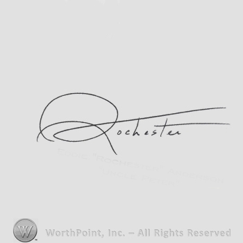 Mark with Signature: Eddie "Rochester" Anderson. | #563721