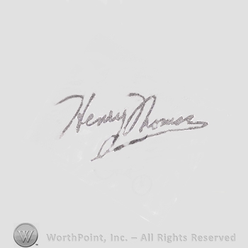 Mark with Signature: Henry Thomas. | #563731