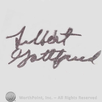 Mark with Signature: Gilbert Gottfried. | #563733