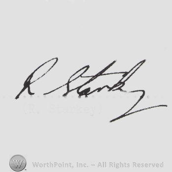 Mark with Signature: Sir Richard Starkey "Ringo | #563753