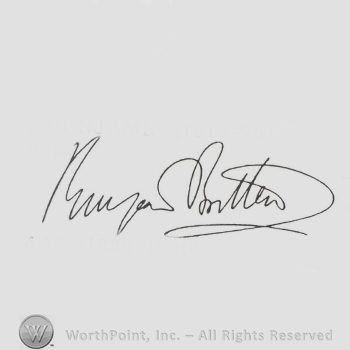 Mark with Signature: Benjamin Britten. | #566217