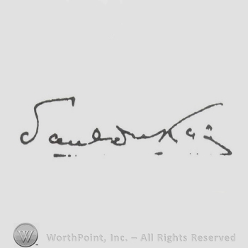 Mark with Signature: Paul Dukas. | #566288