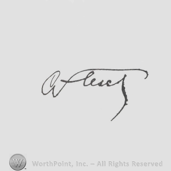 Mark with Signature: Carl Flesch. | #566307