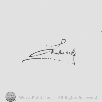 Mark with Signature: Louis Moreau Gottschalk. | #566324