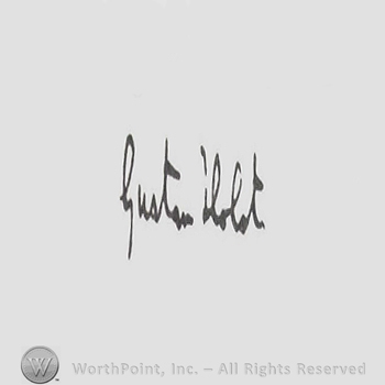 Mark with Signature: Gustav Holst. | #566360