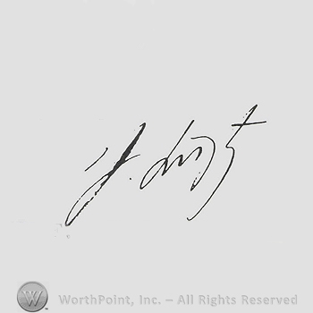 Mark with Signature: Franz Liszt. | #566395