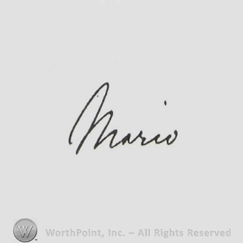 Mark with Signature: Giovanni Mario. | #566405
