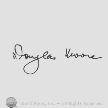 Mark with Signature: Douglas Moore. | #566431