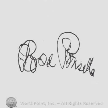 Mark with Signature: Rosa Ponselle. | #566459