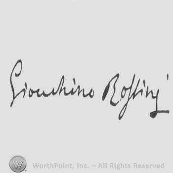 Mark with Signature: Gioachino Rossini. | #566482