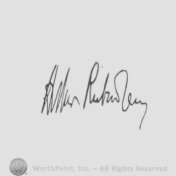 Mark with Signature: Artur Rubinstein. | #566494