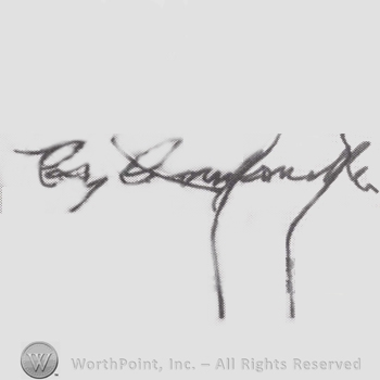 Mark with Signature: Roy Campanella. | #567940