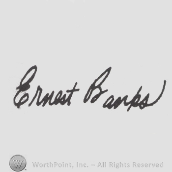 Mark with Signature: Ernie Banks. | #567958
