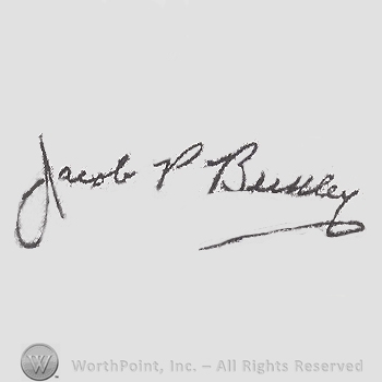 Mark with Signature: Jake Beckley. | #567962