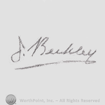 Mark with Signature: Jake Beckley. | #567963