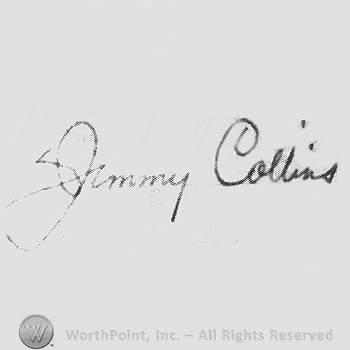 Mark with Signature: Jimmy Collins. | #568003