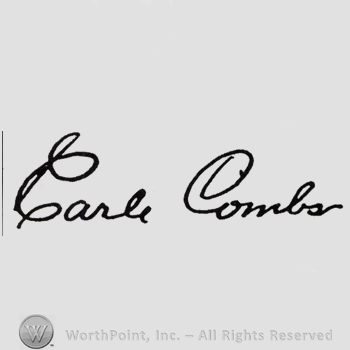 Mark with Signature: Earle Combs. | #568004