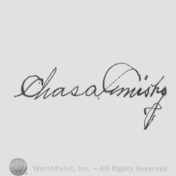 Mark with Signature: Charles Comiskey. | #568006