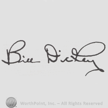 Mark with Signature: Bill Dickey. | #568025